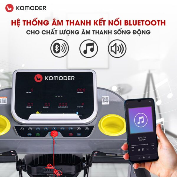 Máy chạy bộ Komoder G-123 giá rẻ | komoder.vn